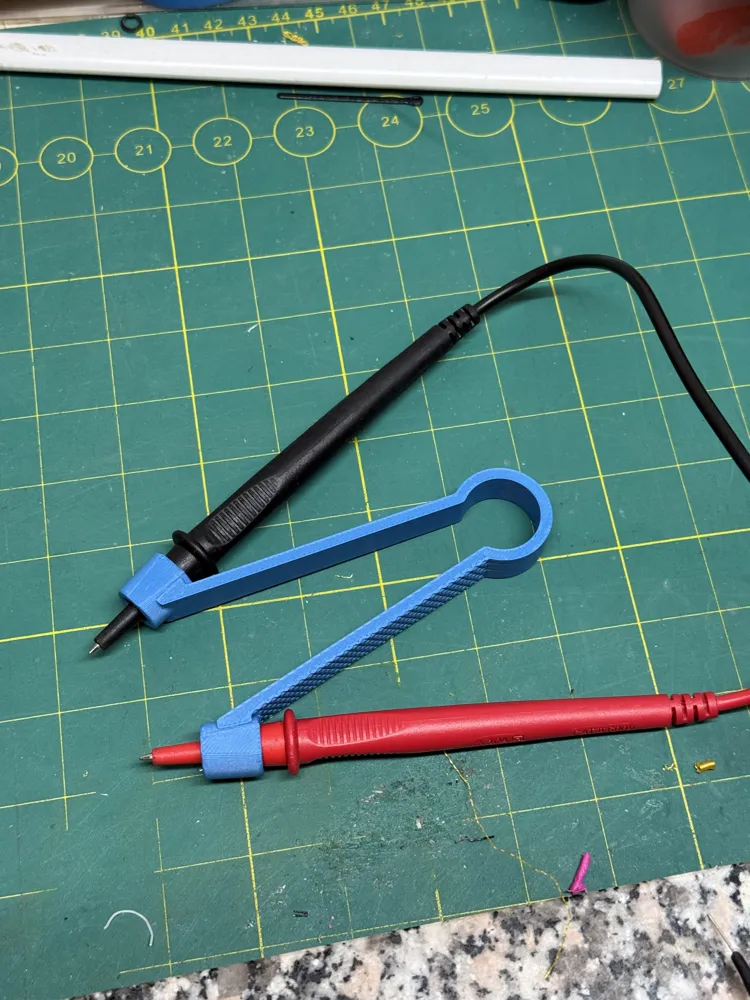 Multimeter probe Tweezer | Multimeter probes - Free 3D Print Model ...