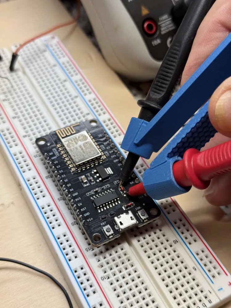 Multimeter probe Tweezer | Multimeter probes - Free 3D Print Model ...