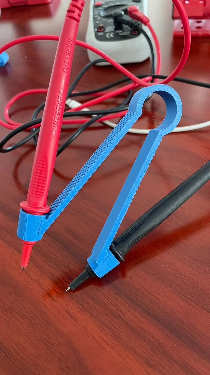Multimeter probe Tweezer | Multimeter probes - Free 3D Print Model ...