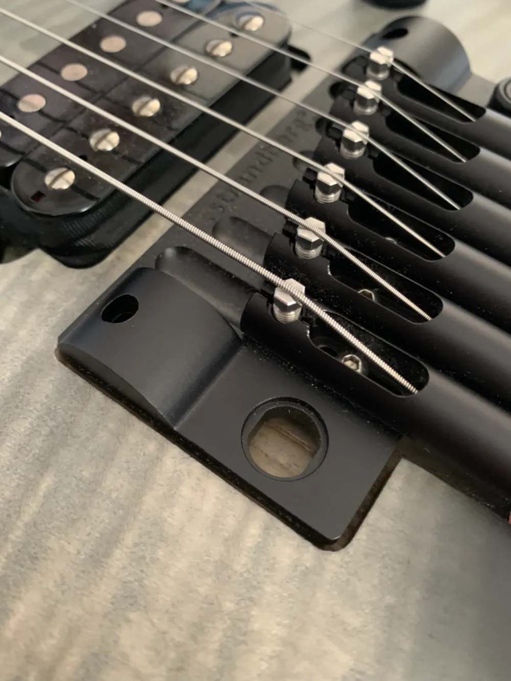 Tremolo hole plug for Sandberg* guitars by derguitarjo - MakerWorld