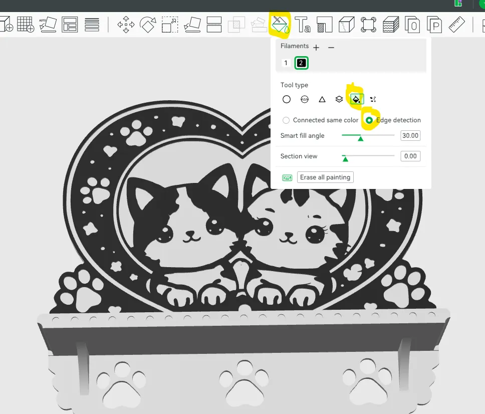Cute Cat Shelf – Layered Wall Shelf for Cat Lovers - Free 3D Print ...