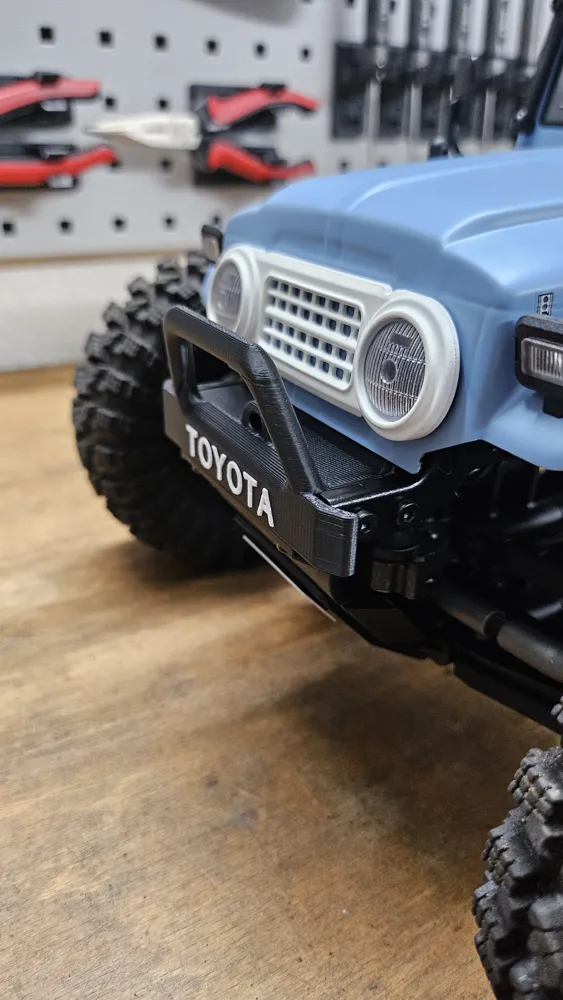 Element RC Zuul Front Bumper - Free 3D Print Model - MakerWorld