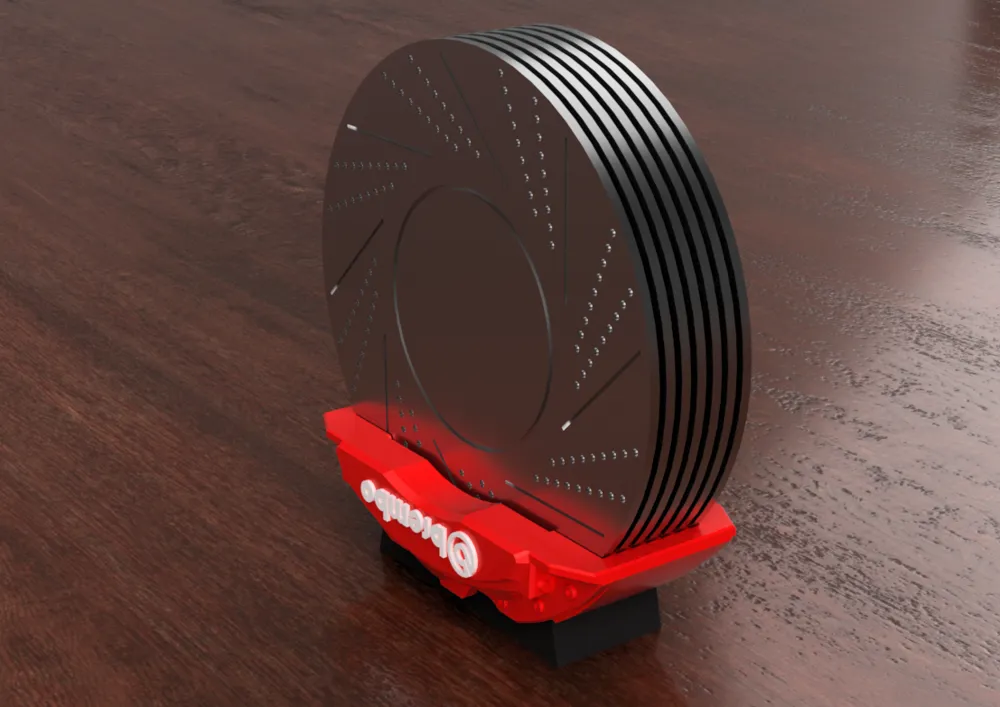 Color Breambo coaster 105mm by vajcnerd MakerWorld: Download Free 3D Models