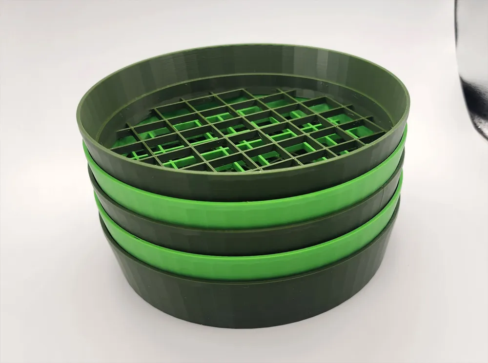5 Stacking Classifier Trays 4 to 20mm Grid by TripleGWorkshop - MakerWorld