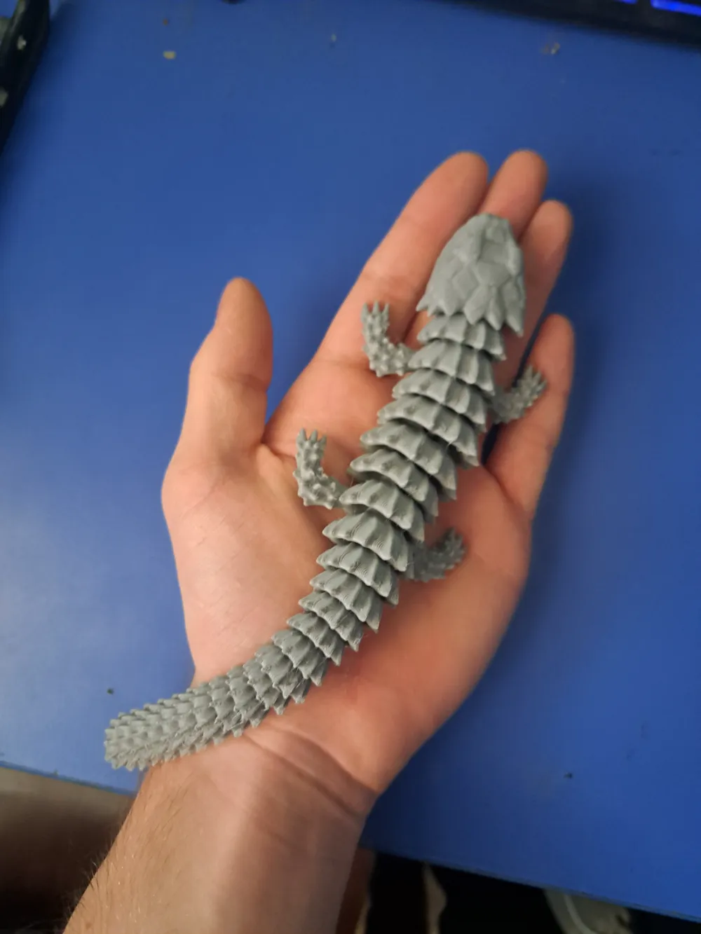 Articulated Armadillo Lizard - Mini Dragon - Free 3D Print Model ...