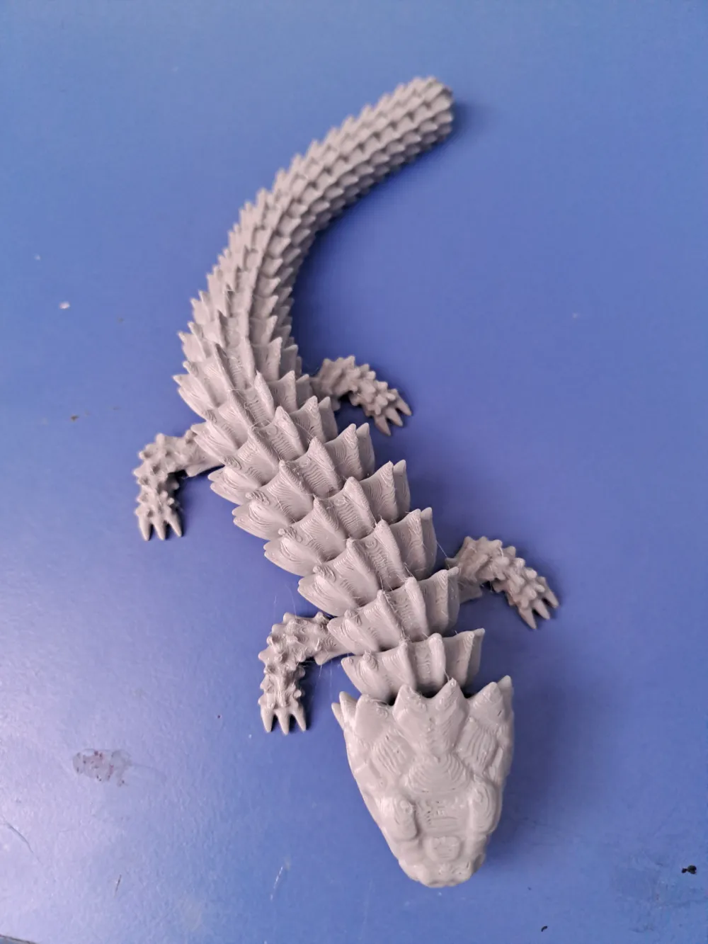 Articulated Armadillo Lizard - Mini Dragon - Free 3D Print Model ...