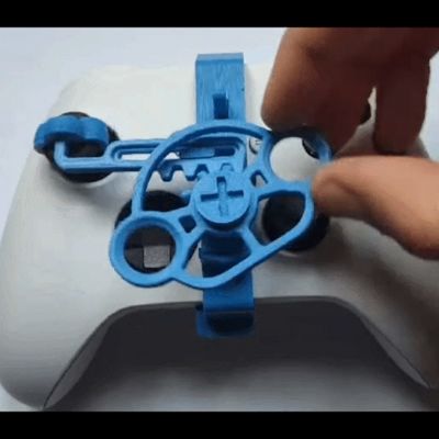 Xbox Steering Wheel Remixed by Trax MakerWorld: Download Free 3D Models