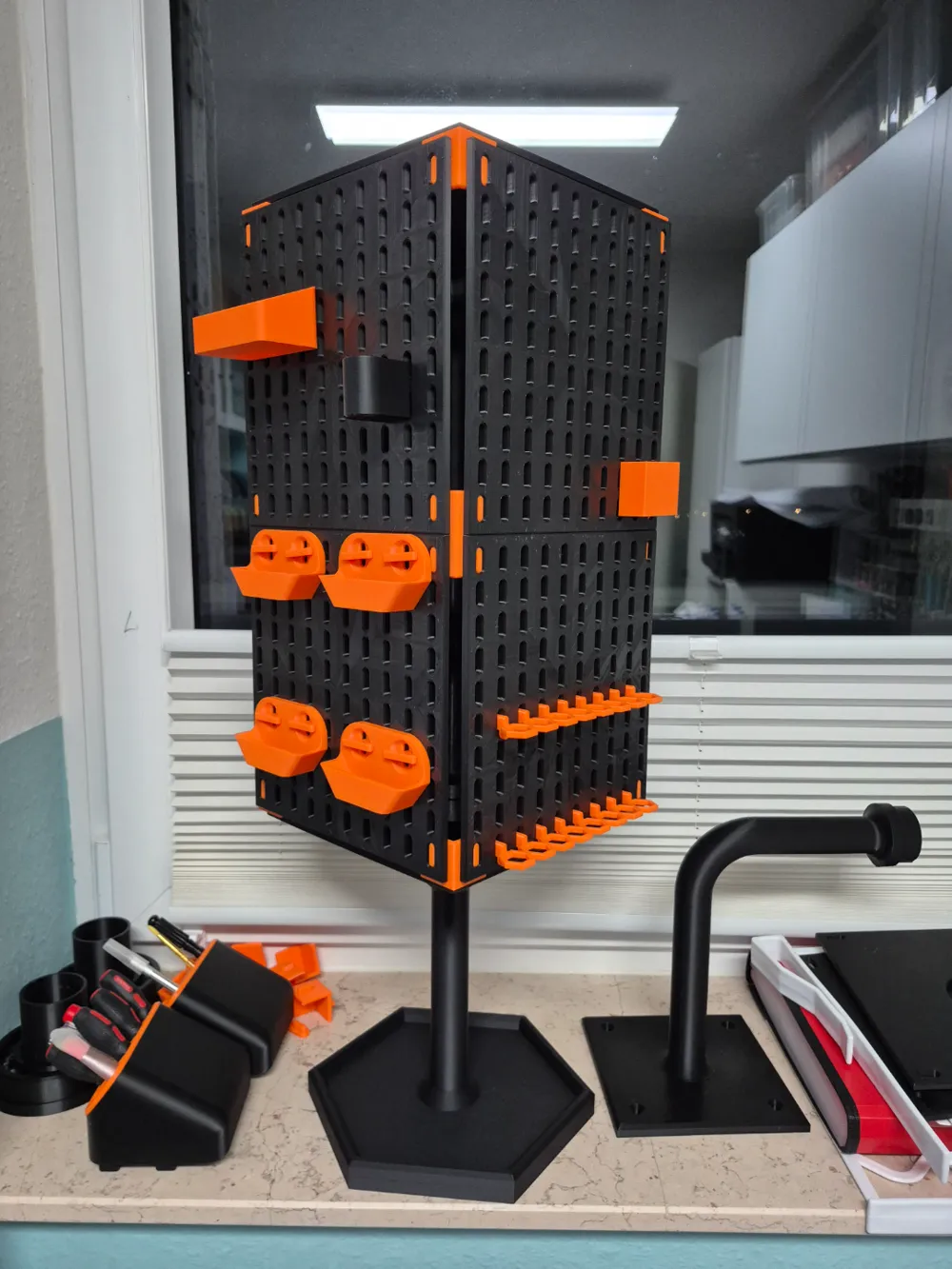 Skadis-Cube modular, ball-bearing and compact by p.grube89 - MakerWorld