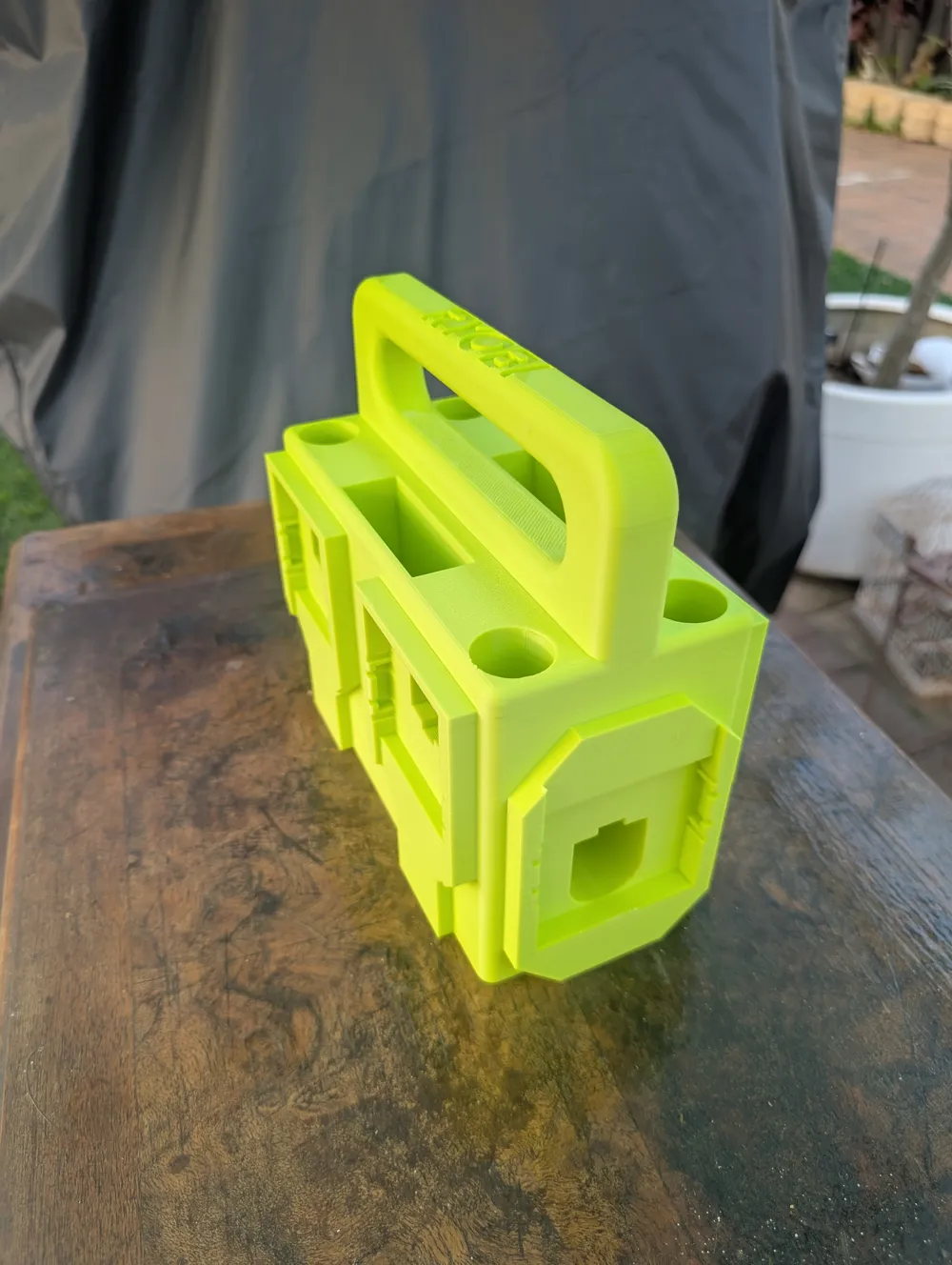 Ryobi 4V, 18V & 36V Battery caddy - Free 3D Print Model - MakerWorld