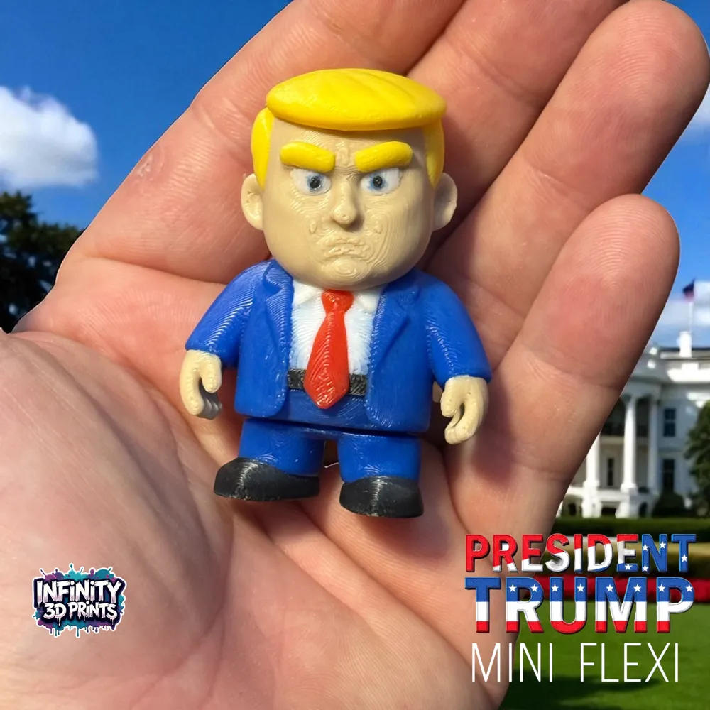 PRESIDENT TRUMP - MINI FLEXI - NFSW - Free 3D Print Model - MakerWorld