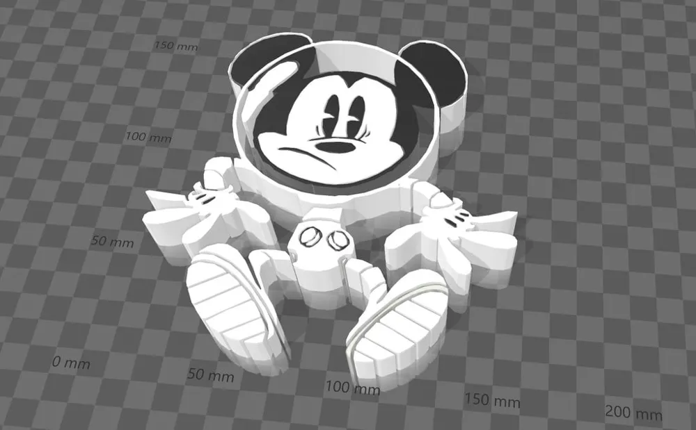 Space Mouse Mickey by oliver1071 - MakerWorld