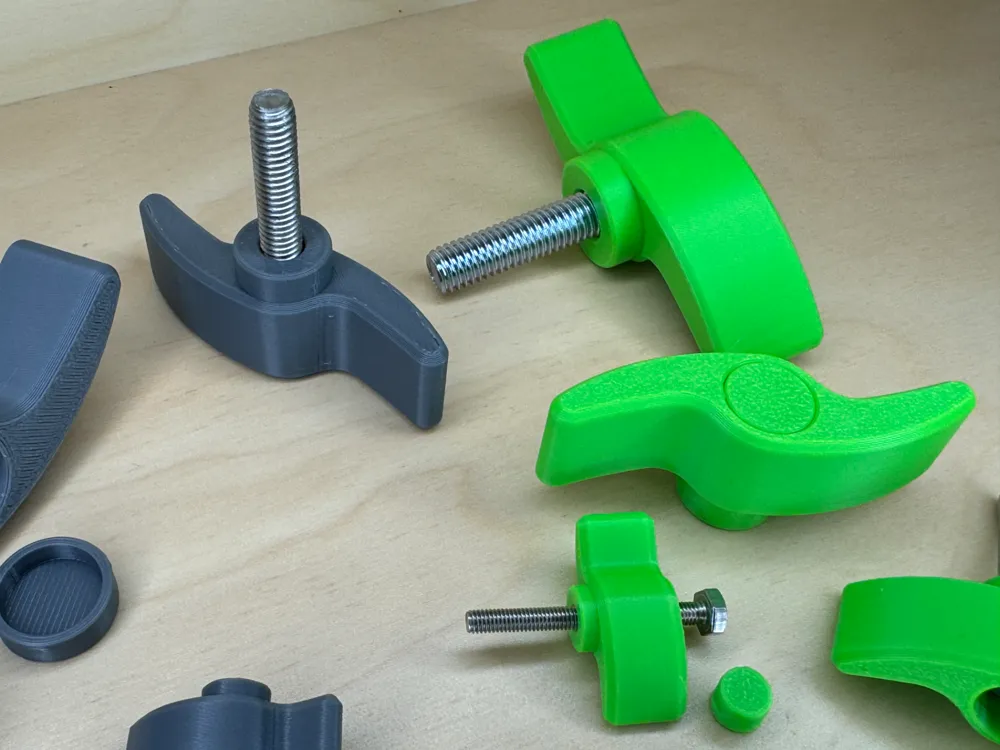 Wing Nut Hex M3 M4 M5 M6 M8 M10 M12 by practical3D MakerWorld: Download Free 3D Models