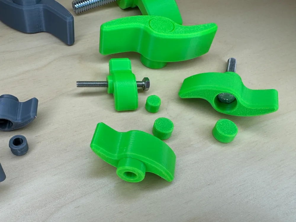 Wing Nut Hex M3 M4 M5 M6 M8 M10 M12 by practical3D MakerWorld: Download ...