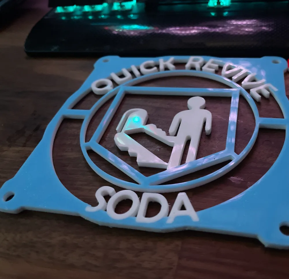Call of Duty Quick Revive Soda Gaming PC Fan Cover by Pr0t0type ...