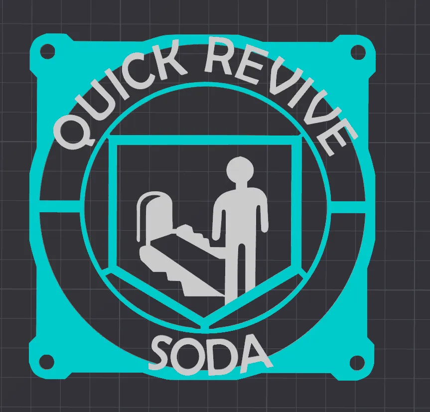 Call of Duty Quick Revive Soda Gaming PC Fan Cover by Pr0t0type ...