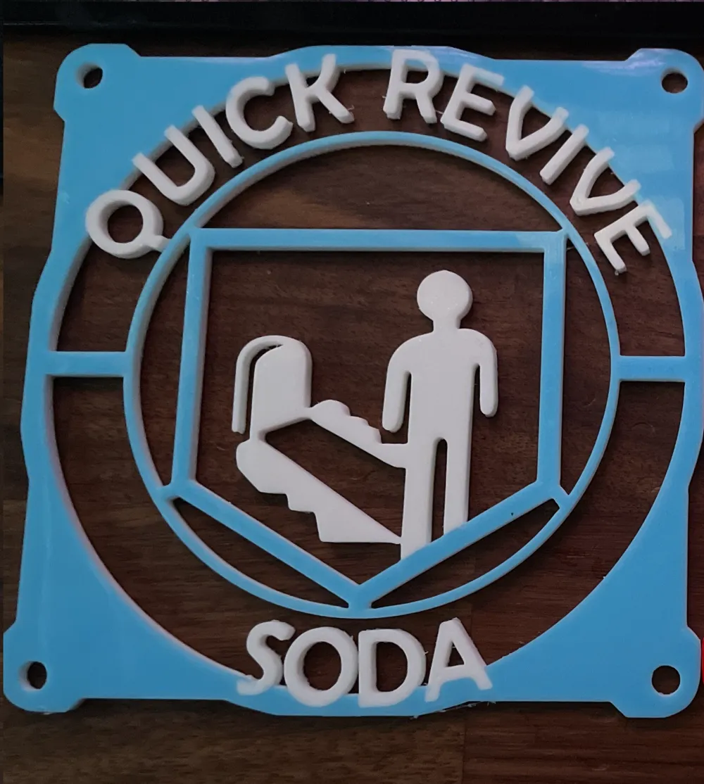 Call of Duty Quick Revive Soda Gaming PC Fan Cover by Pr0t0type ...