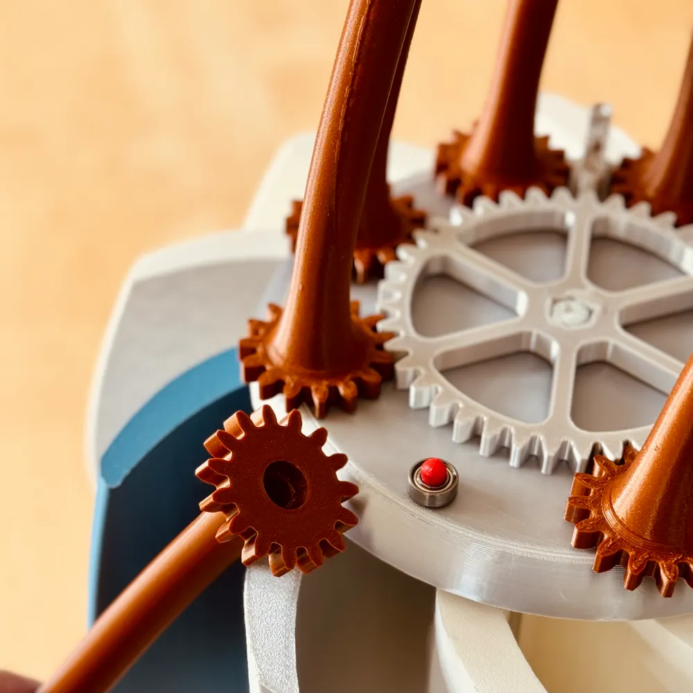 Dancing Jellyfish Kinetic Sculpture by DKprints - MakerWorld