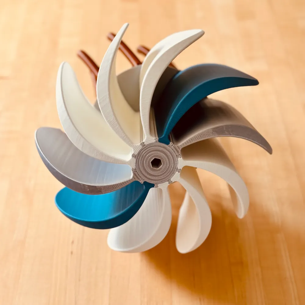 Dancing Jellyfish Kinetic Sculpture by DKprints - MakerWorld