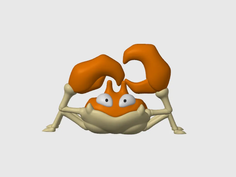 Krabby Multicolor - Free 3D Print Model - MakerWorld