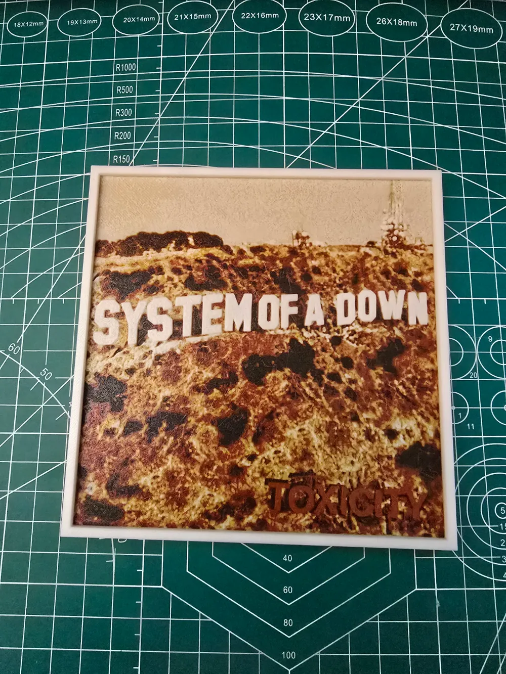 System of a Down "Toxicity" Album - Hueforge Art by Lumpy3D MakerWorld: Download Free 3D Models