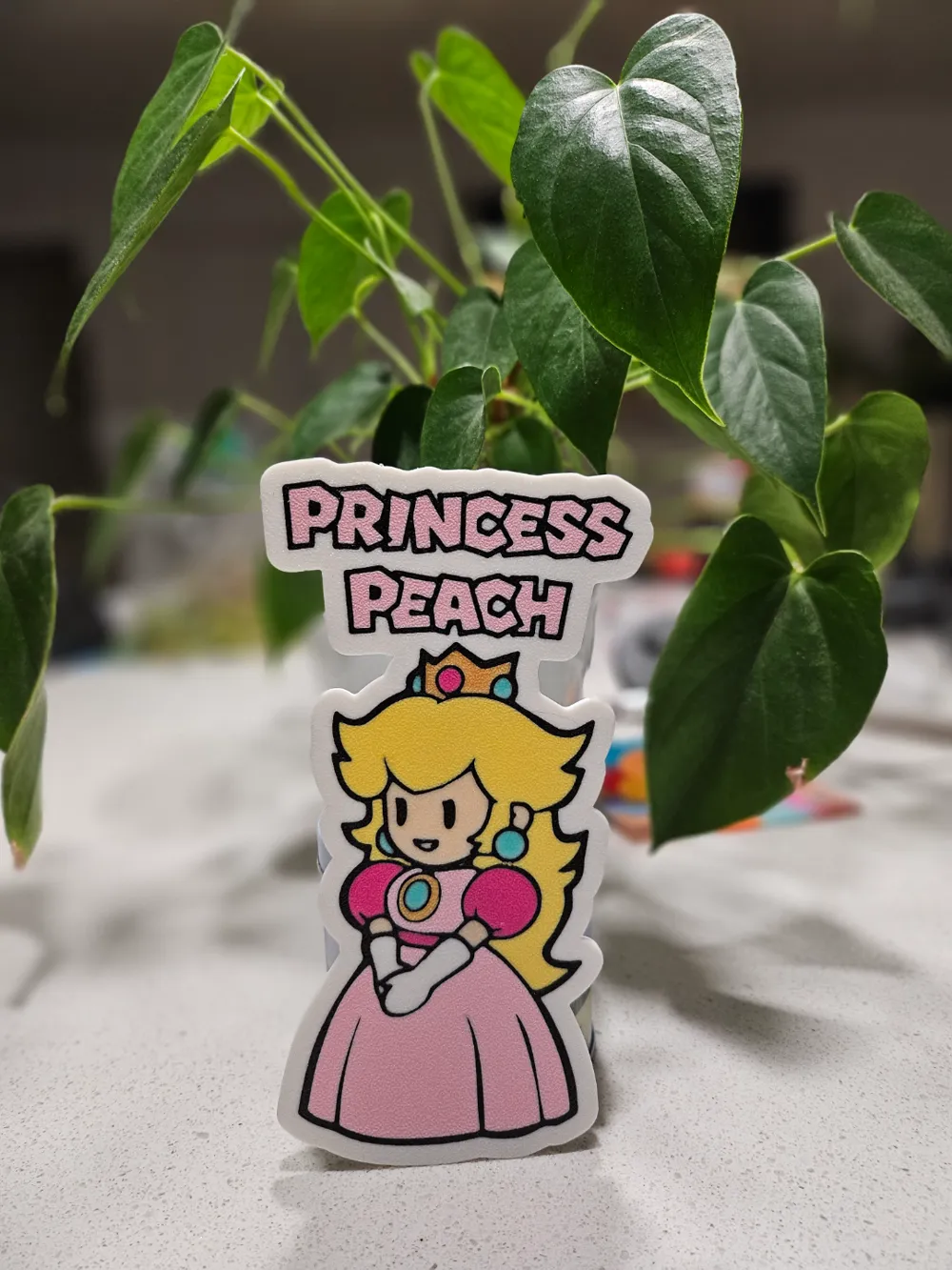 Old School Peach fan art by Tommy Gun - MakerWorld