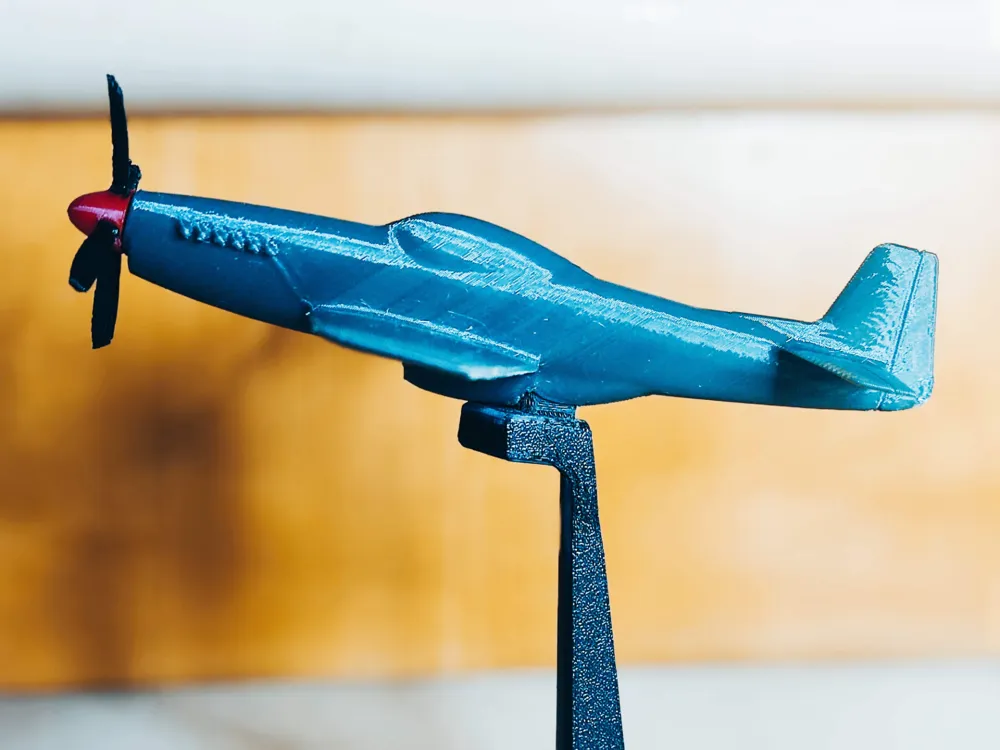 P-51 Mustang Aircraft model - Scale 1:72 by Sharko king MakerWorld ...