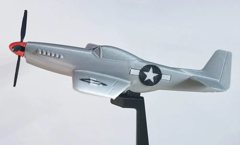 P-51 Mustang Aircraft model - Scale 1:72 by Sharko king MakerWorld ...