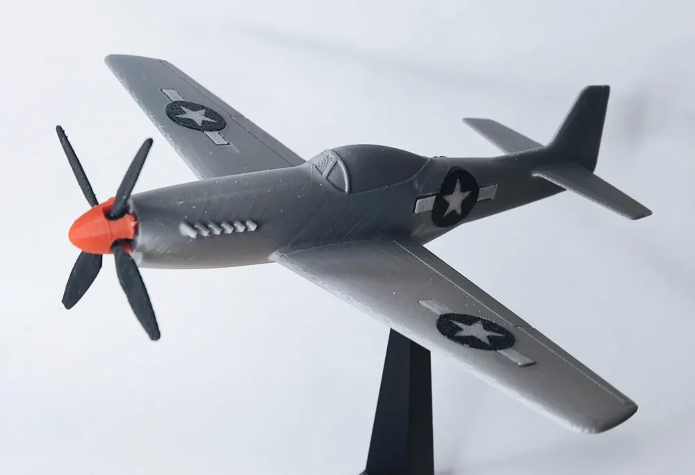 P-51 Mustang Aircraft model - Scale 1:72 by Sharko king MakerWorld ...