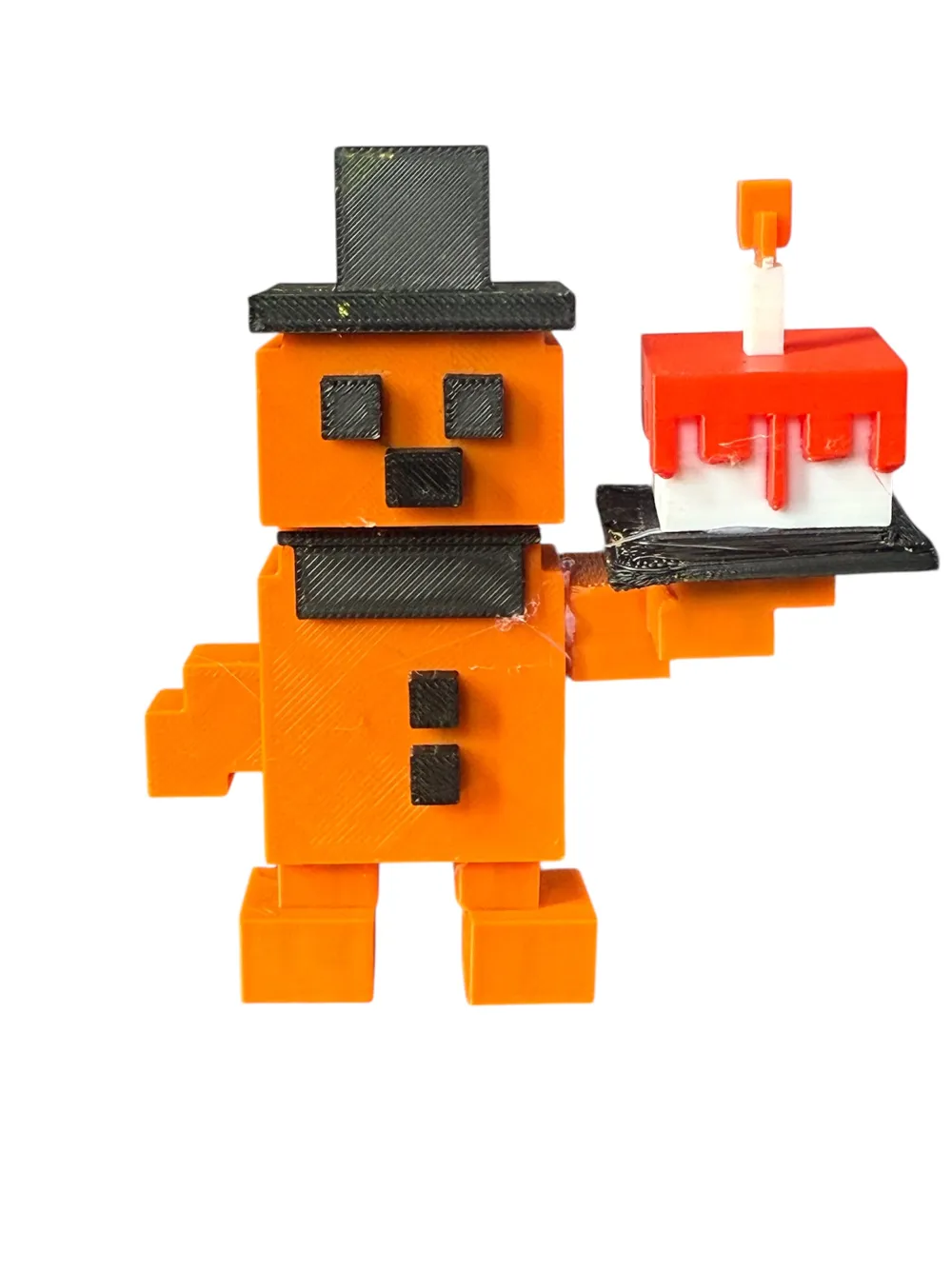 8 bit Freddy - Free 3D Print Model - MakerWorld