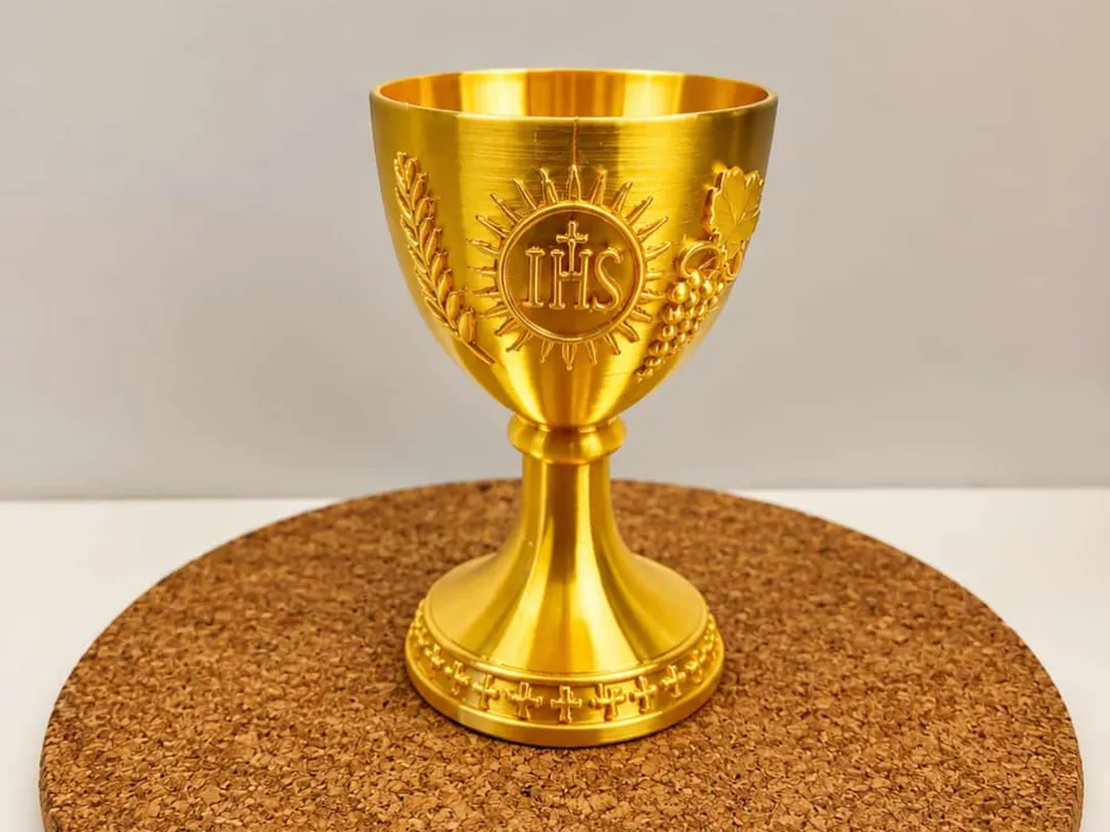 Holy communion chalice - Free 3D Print Model - MakerWorld