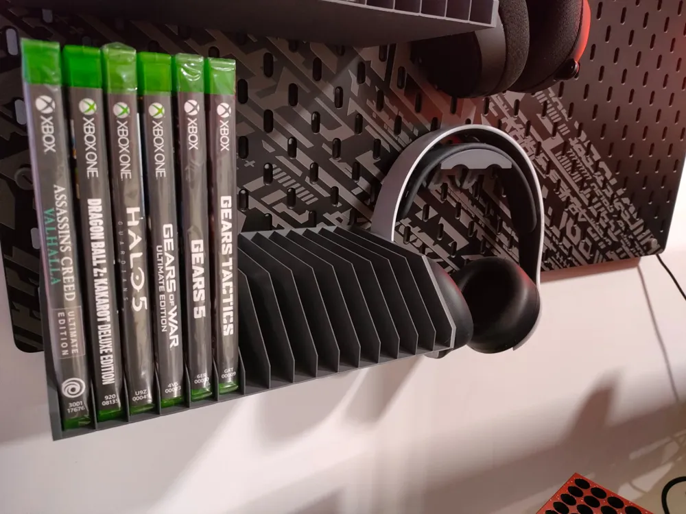 Xbox Series Games Holder for Ikea Skadis by kraciboy - MakerWorld