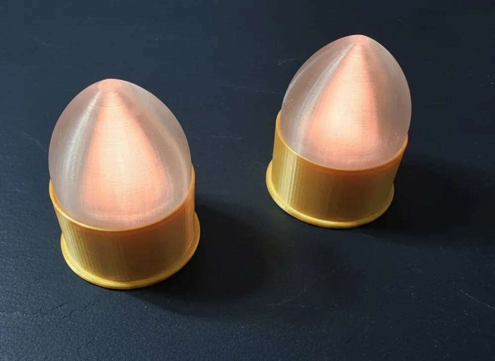 Bullet Lights (for KC007 Puck Lights) - Free 3D Print Model - MakerWorld