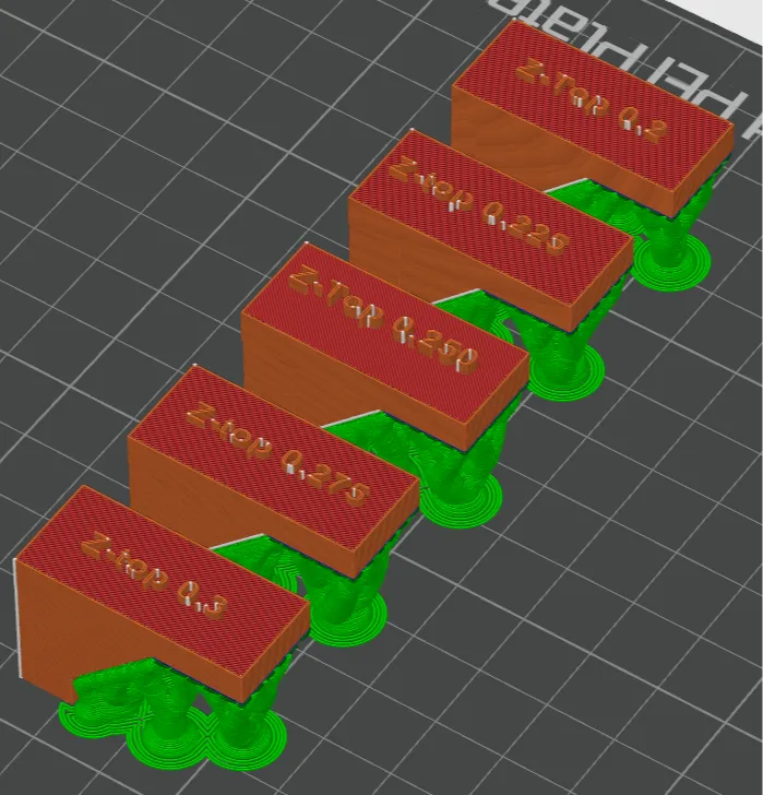 Tree Support Z-top distance test 0.2-0.3 - Free 3D Print Model - MakerWorld