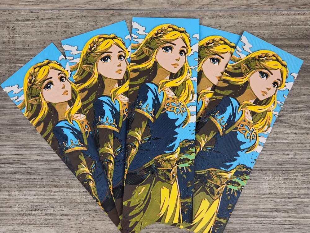 Princess Zelda Bookmark by BusyKikiBee MakerWorld: Download Free 3D Models