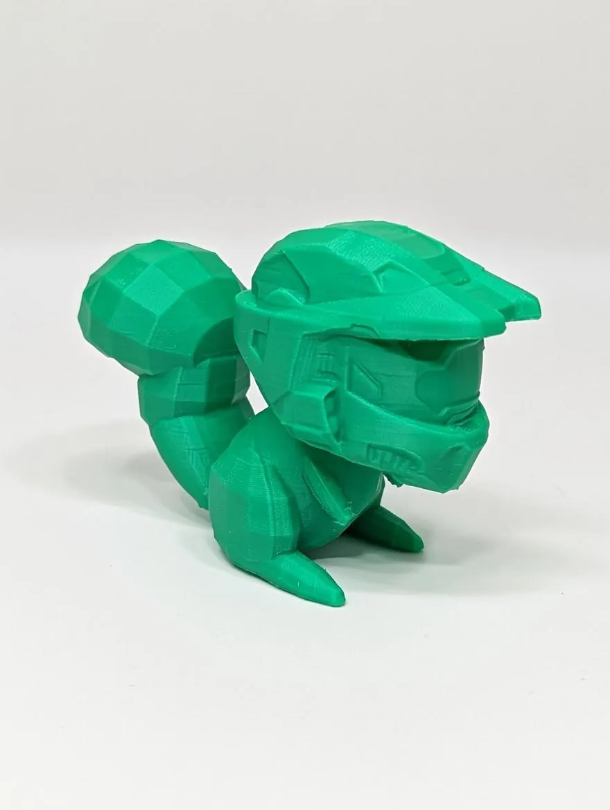 Halo Master Chief Squirrel - Free 3D Print Model - MakerWorld