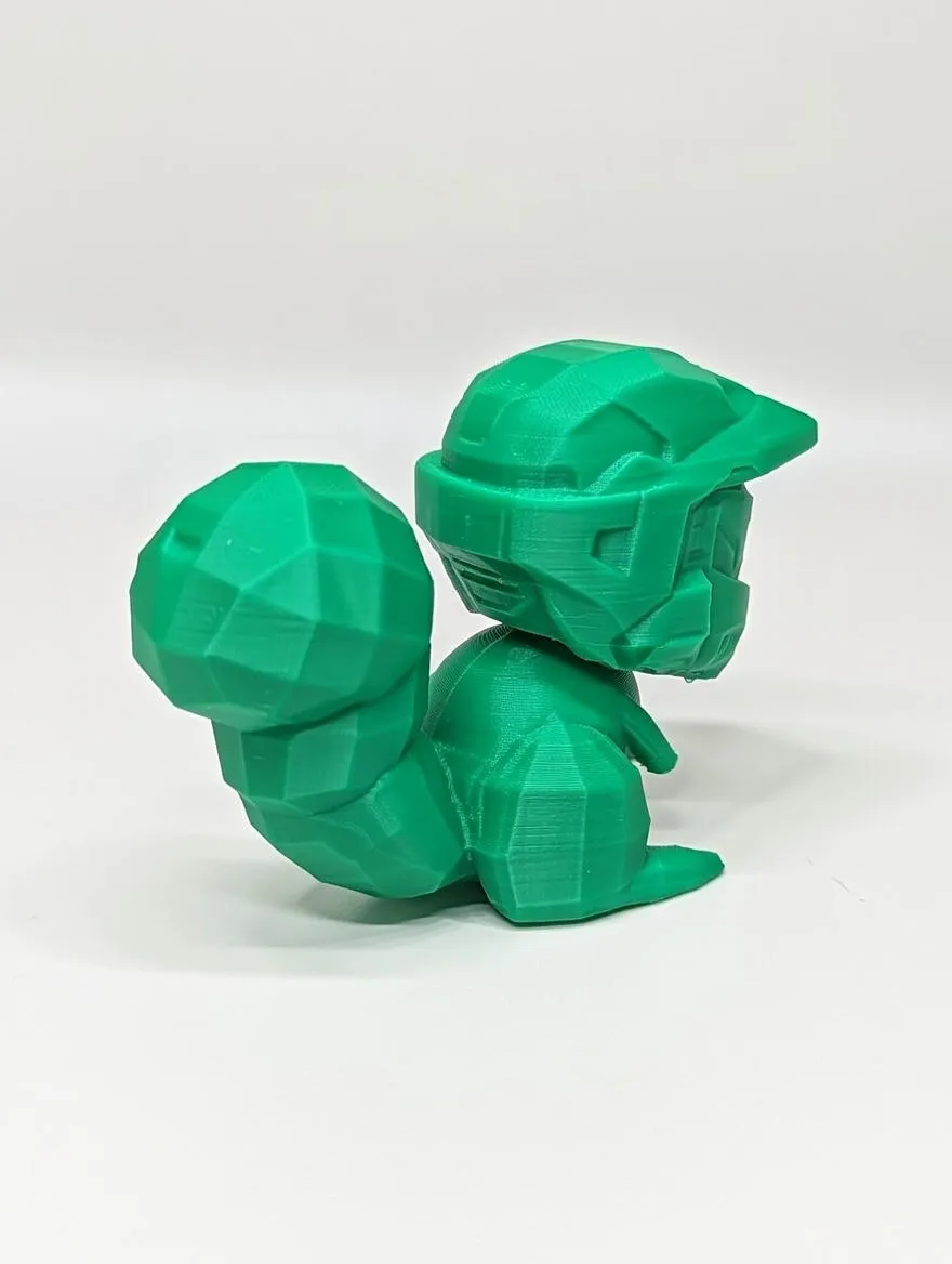 Halo Master Chief Squirrel - Free 3D Print Model - MakerWorld