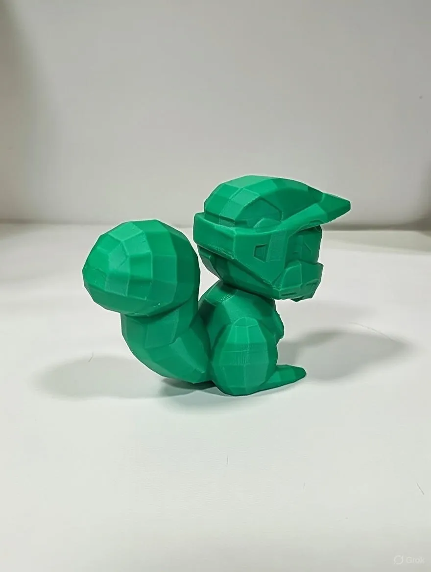 Halo Master Chief Squirrel - Free 3D Print Model - MakerWorld