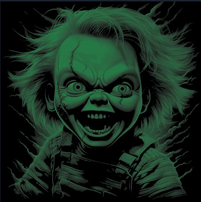 "Glowing" - Chucky 2 - Free 3D Print Model - MakerWorld