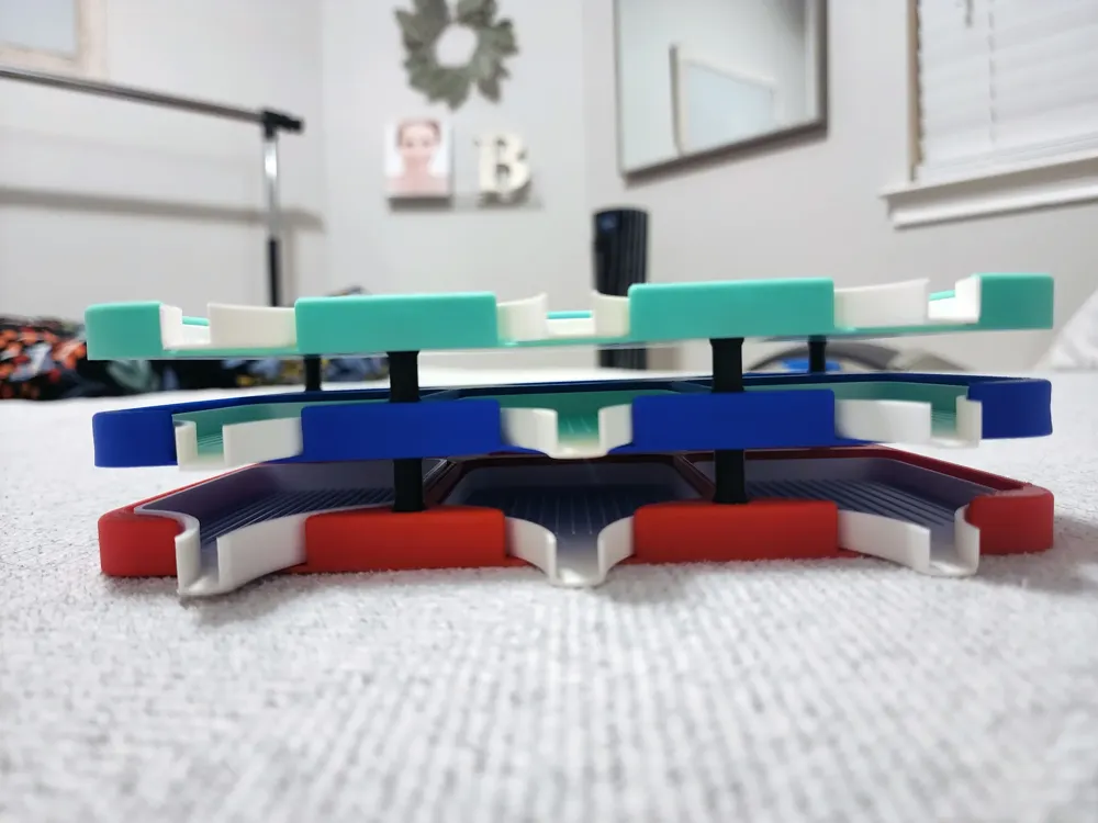 Diamond Painting Organizer & Trays V2 (Stackable) by MaupinMade MakerWorld: Download Free 3D Models