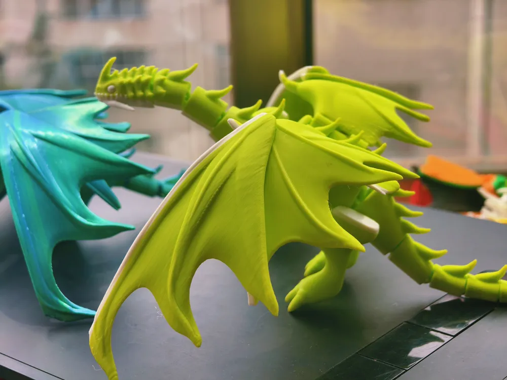 How to Train Your Dragon, Skrill, no supports, printable on A1 mini ...