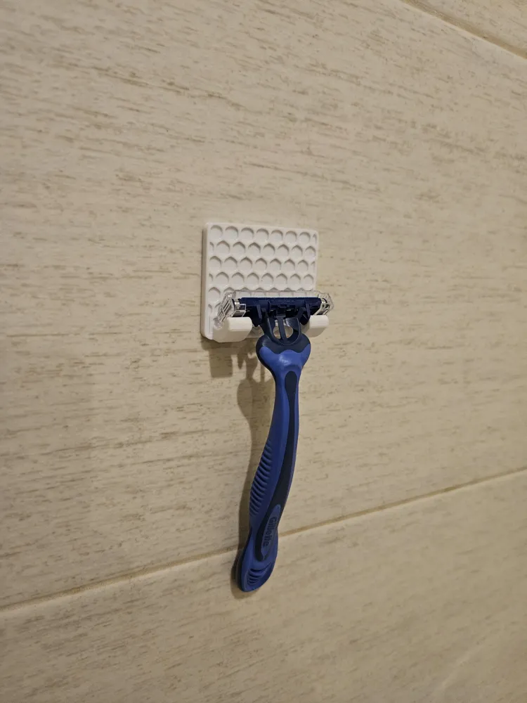 Modern Razor Holder- minimal patterns - no support - Free 3D Print ...