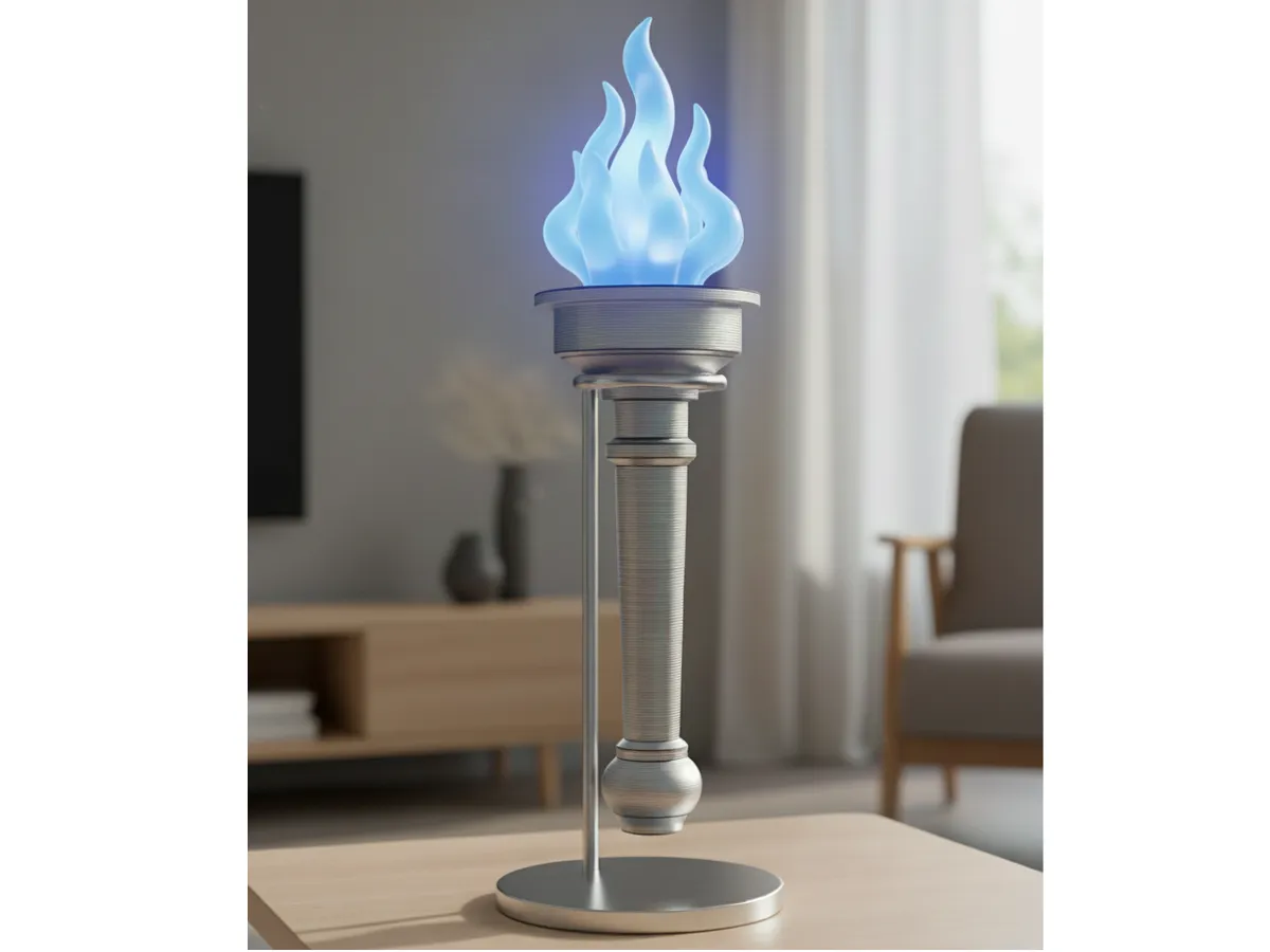 TorchGlow – A Magnetic Flame for Festive Nights - Free 3D Print Model ...