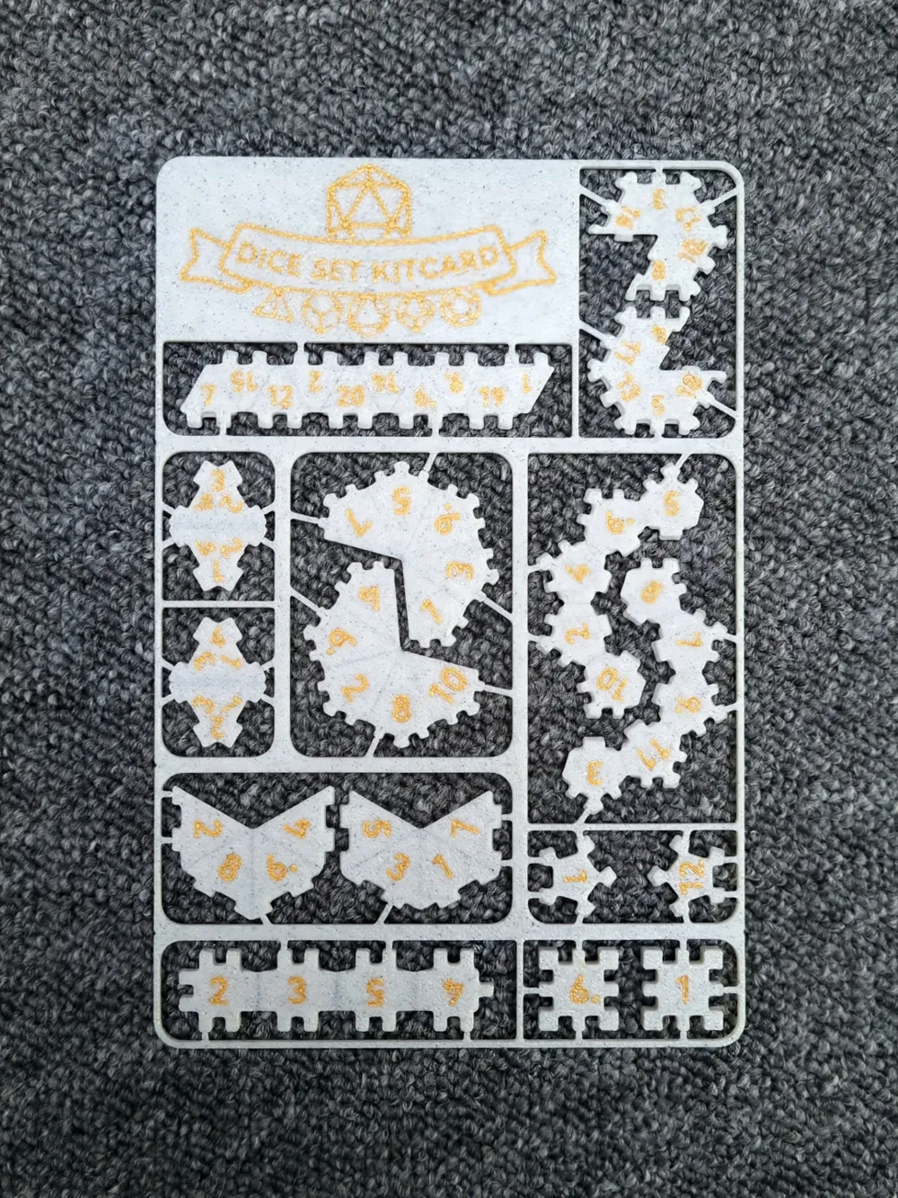 Full Dice Set Kitcard V1 by Tjoene MakerWorld: Download Free 3D Models