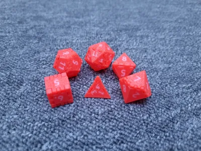 Full Dice Set Kitcard V1 by Tjoene MakerWorld: Download Free 3D Models