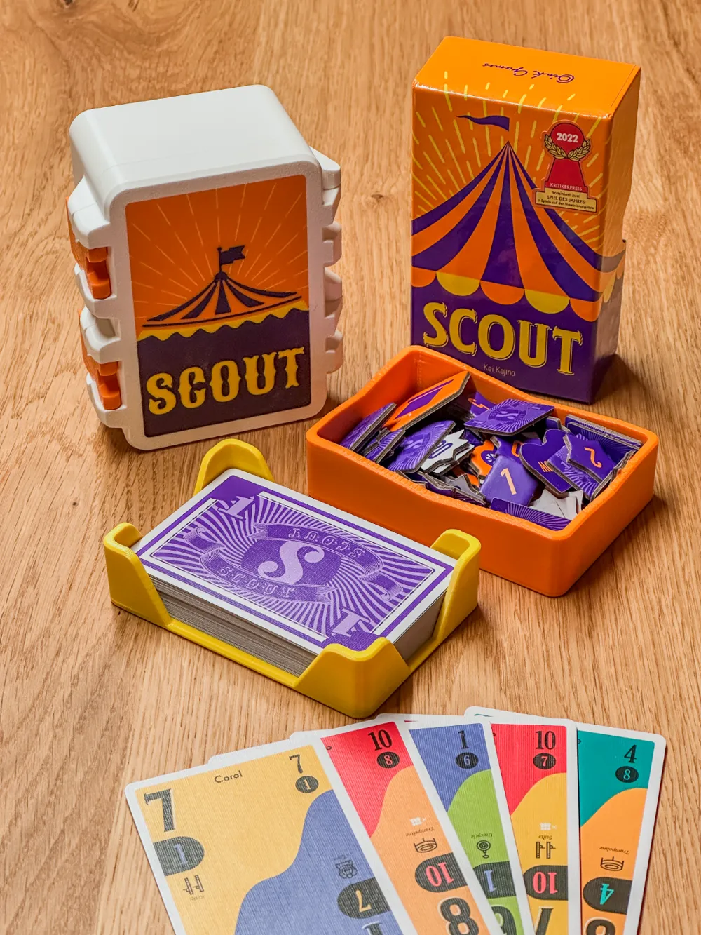 Oink Games SCOUT Card Game - SnapLock Box Remixed by Angelika ...