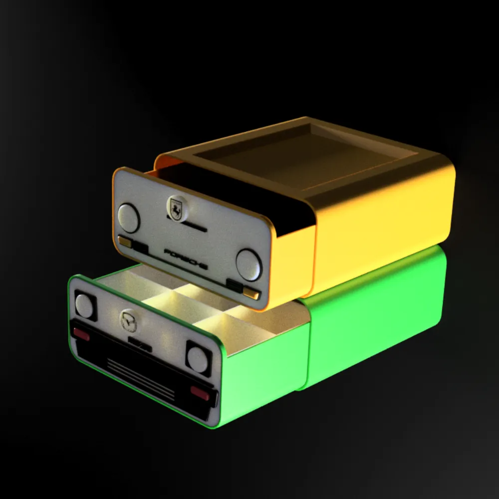 Deskop Car Concept Drawer Stroge Box by 3D Paint Lab - MakerWorld