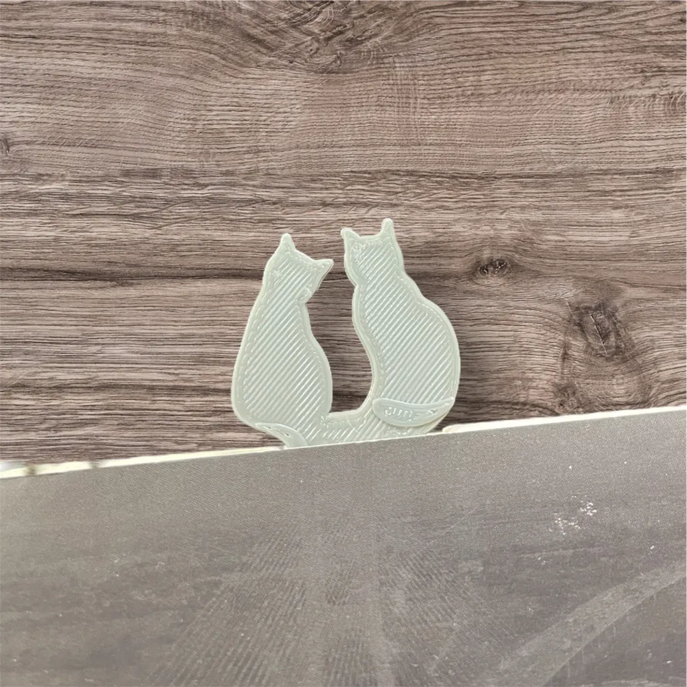 Cats bookmark by Korek MakerWorld: Download Free 3D Models