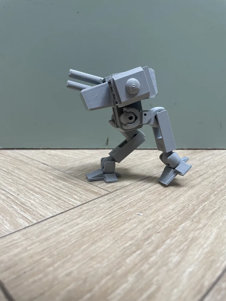 micro mech 1 "scout" by OB3D MakerWorld: Download Free 3D Models