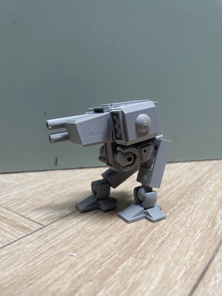micro mech 1 "scout" by OB3D MakerWorld: Download Free 3D Models