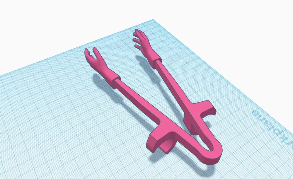 THE ORIGINAL Gaming Finger Chopsticks Helping Hand - Free 3D Print ...